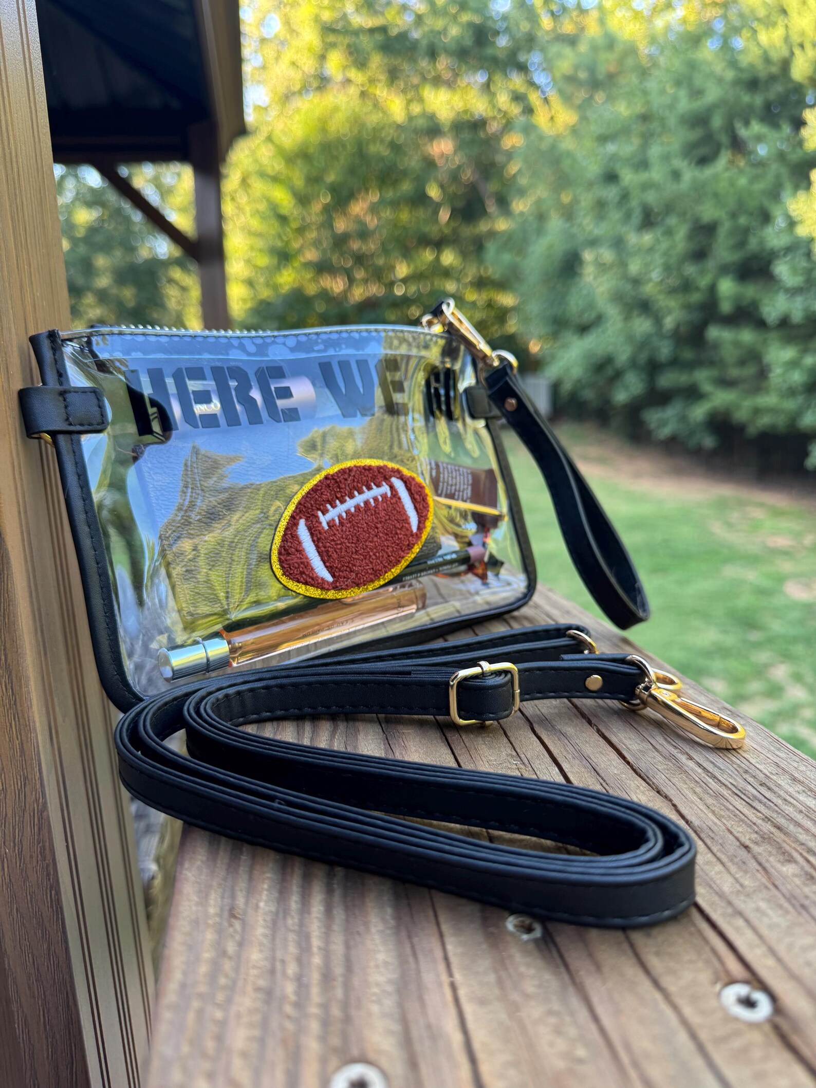 Pittsburgh Steelers Clear Stadium Bag: NFL Crossbody Wristlet - Etsy