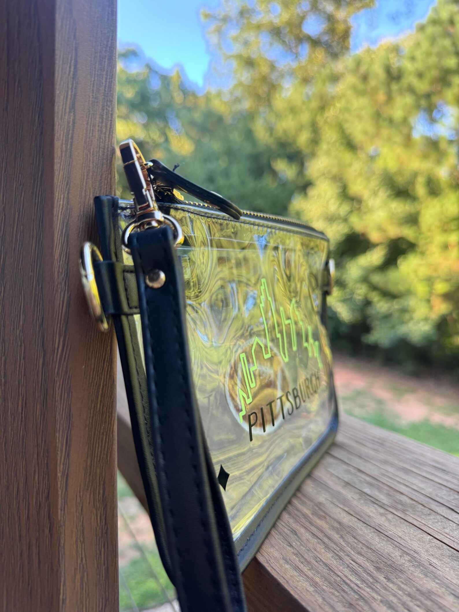 Pittsburgh Steelers Clear Stadium Bag: NFL Crossbody Wristlet - Etsy