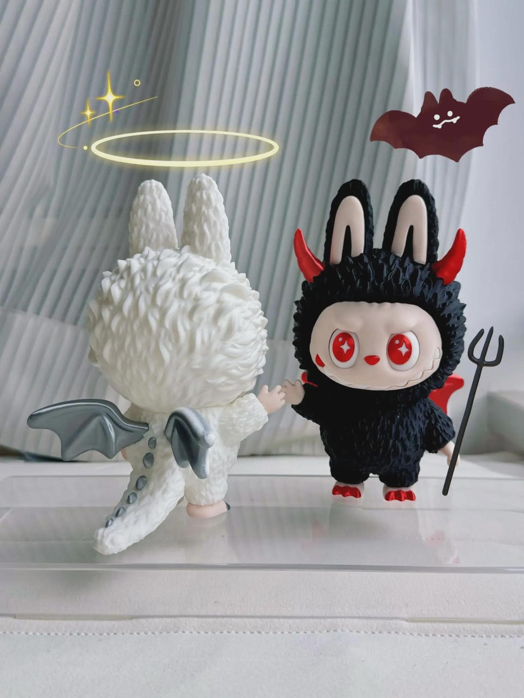 Labubu Devil 3D – Collectible Figurine 18cm | Handmade 3D Print ...