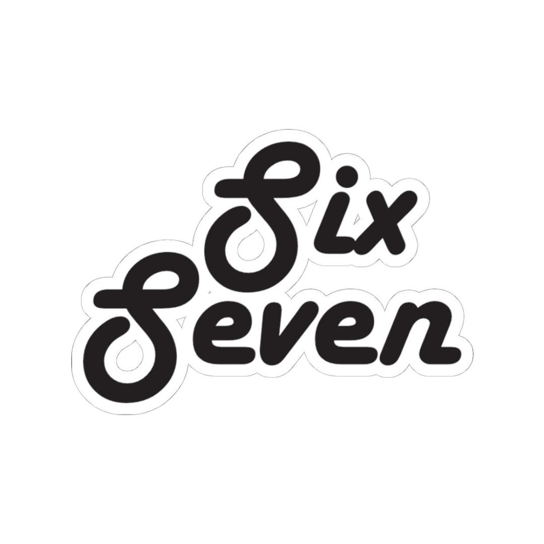 Retro Six Seven Kiss-cut Stickers: Vibrant Laptop, Water Bottle Decals ...
