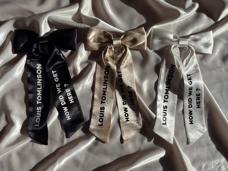 Louis Tomlinson Concert Bow - Etsy