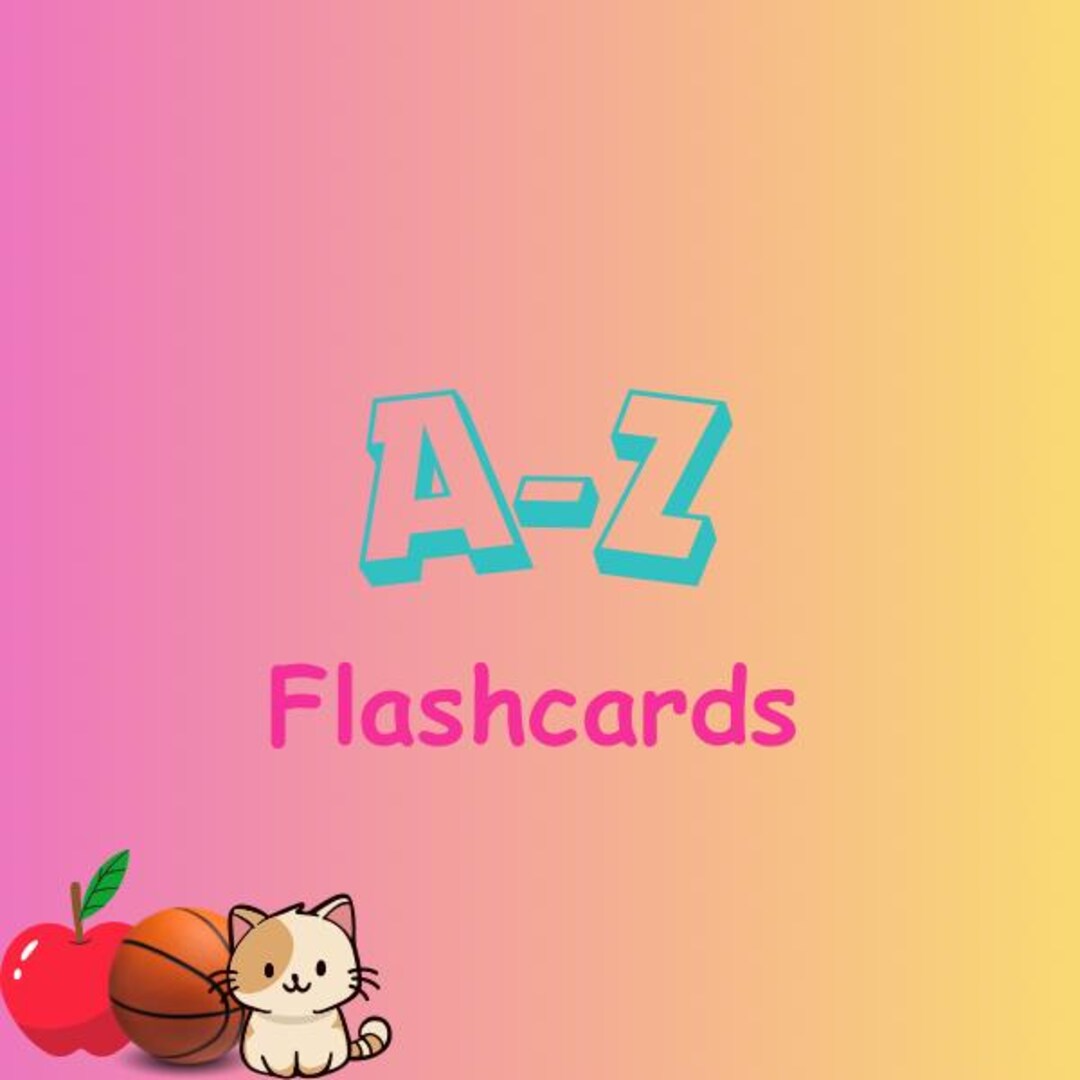 ABC Flashcards | Alphabet Learning Cards for Toddlers & Preschoolers ...