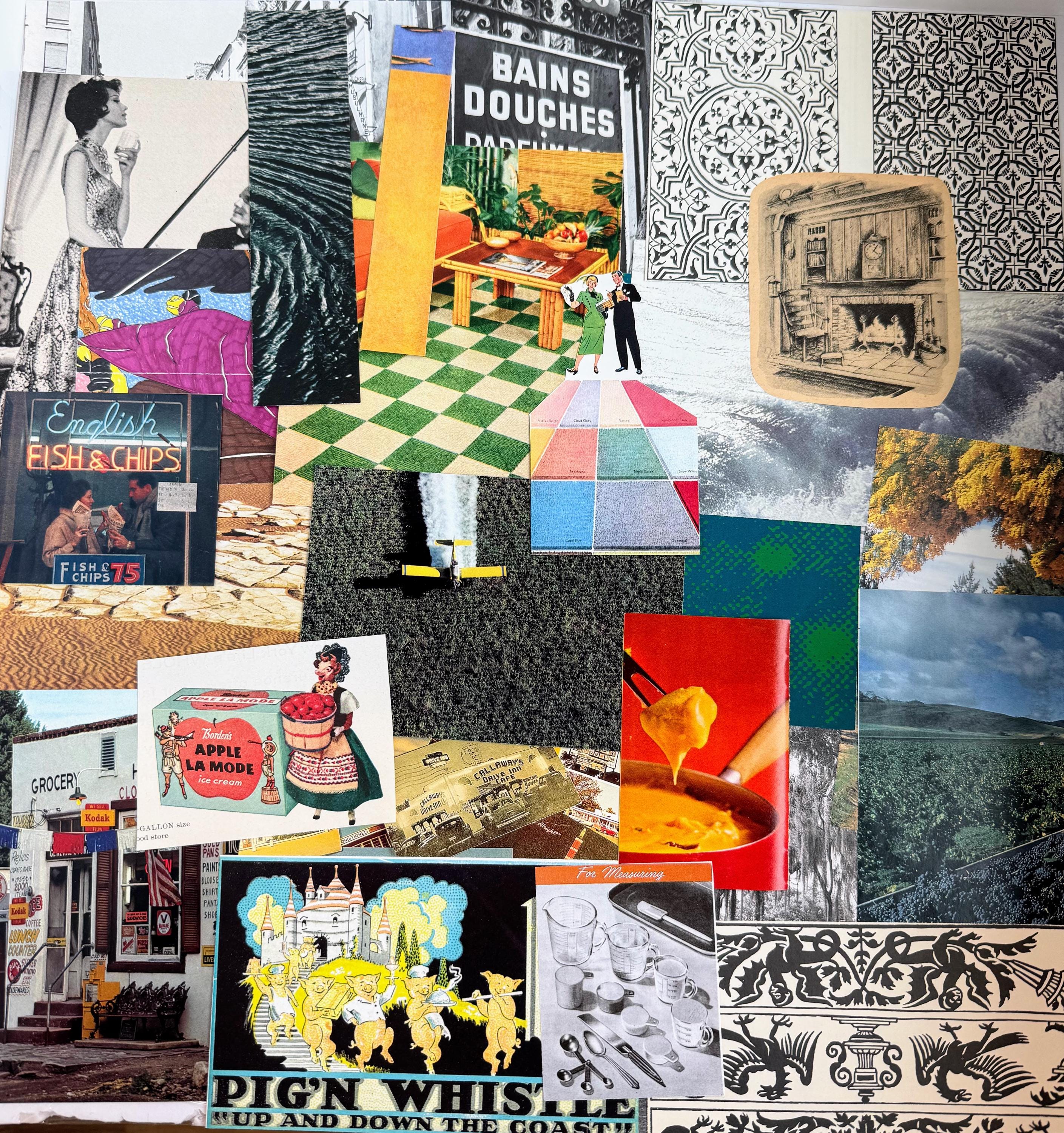 Vintage Ephemera Pack | 30+ Curated Paper Pieces for Collage ...