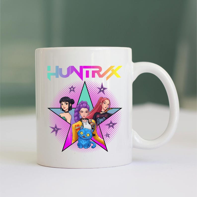 Kpop Huntrix PNG, Demon Hunter Girls Art, Anime Fan Gift (digital ...