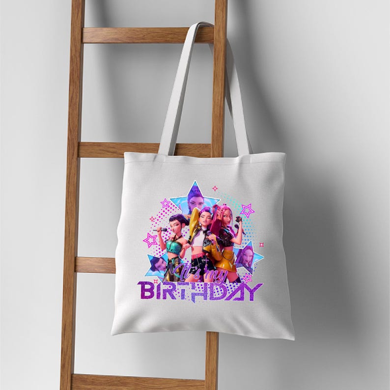 Kpop Demon Hunters Birthday Clipart | Custom Anime Chibi (PNG SVG) - Etsy