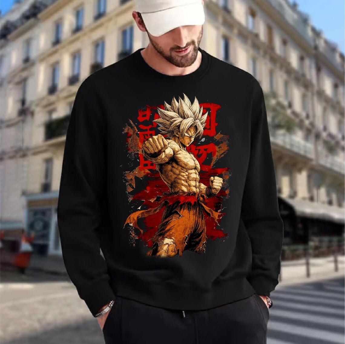 Halftone Anime Fighter PNG, Retro Manga Graphic, Sublimation Design ...
