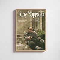 THE SOPRANOS Portrait - Etsy
