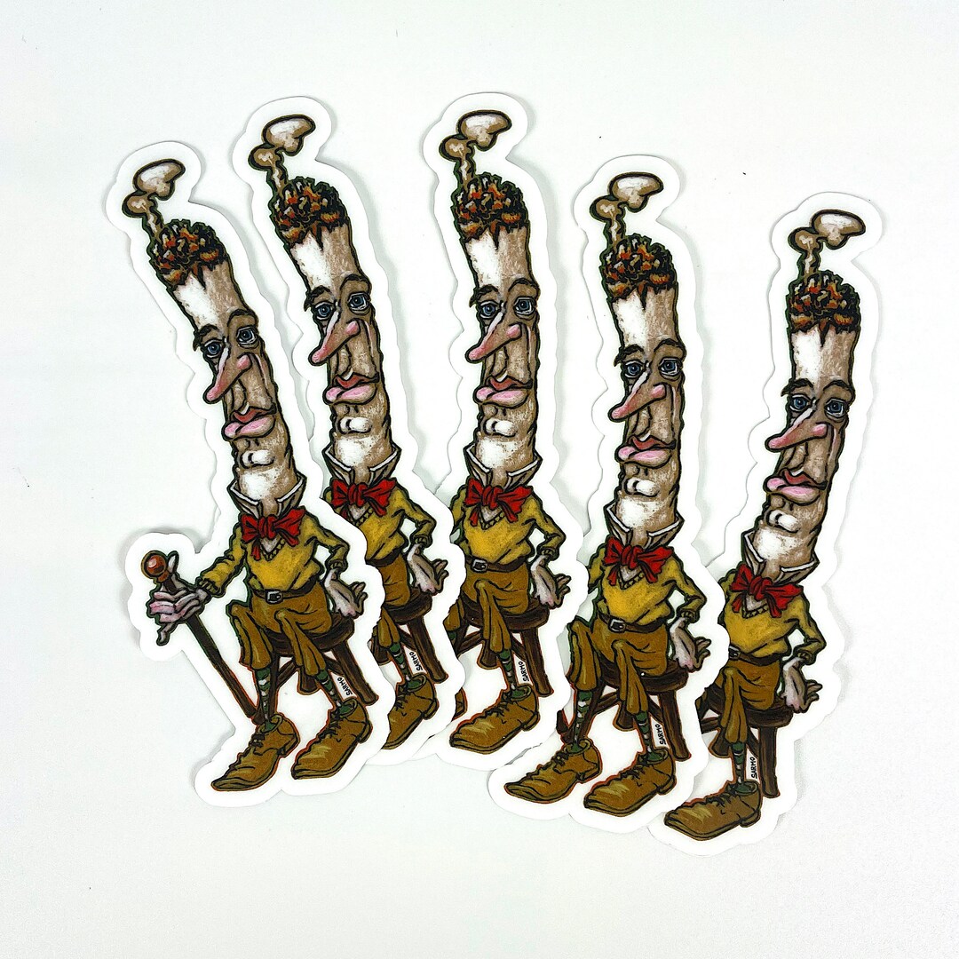 Humorous Cigarette Vinyl Sticker - Etsy