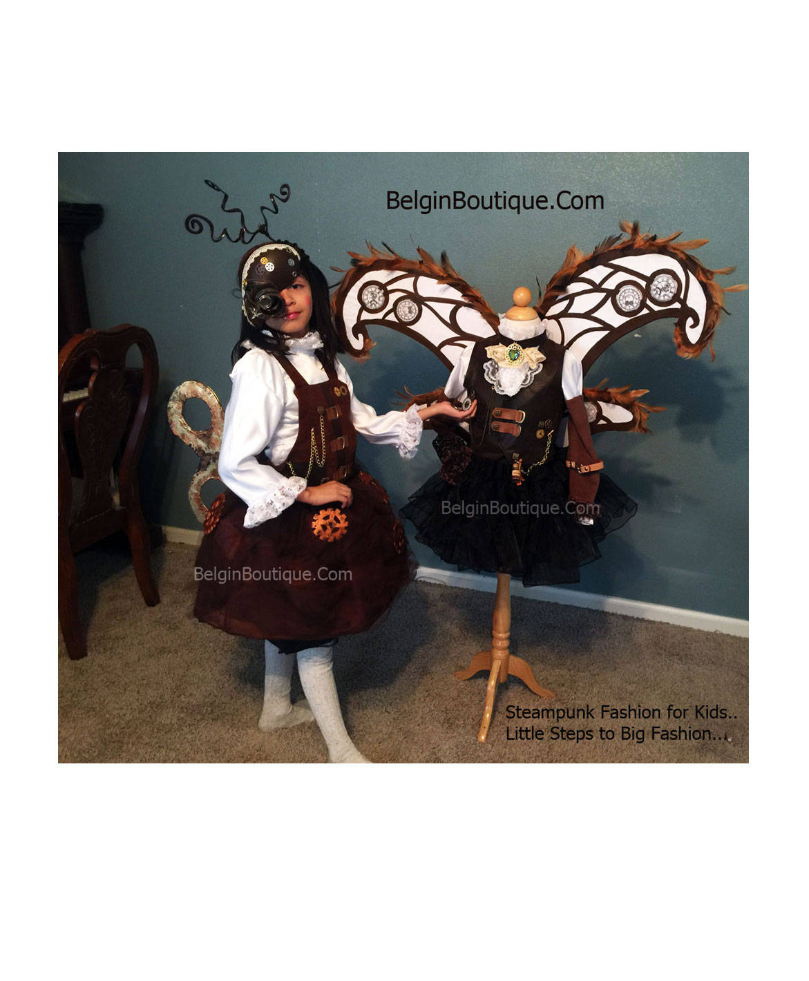 Steampunk Wind Up Doll Costume