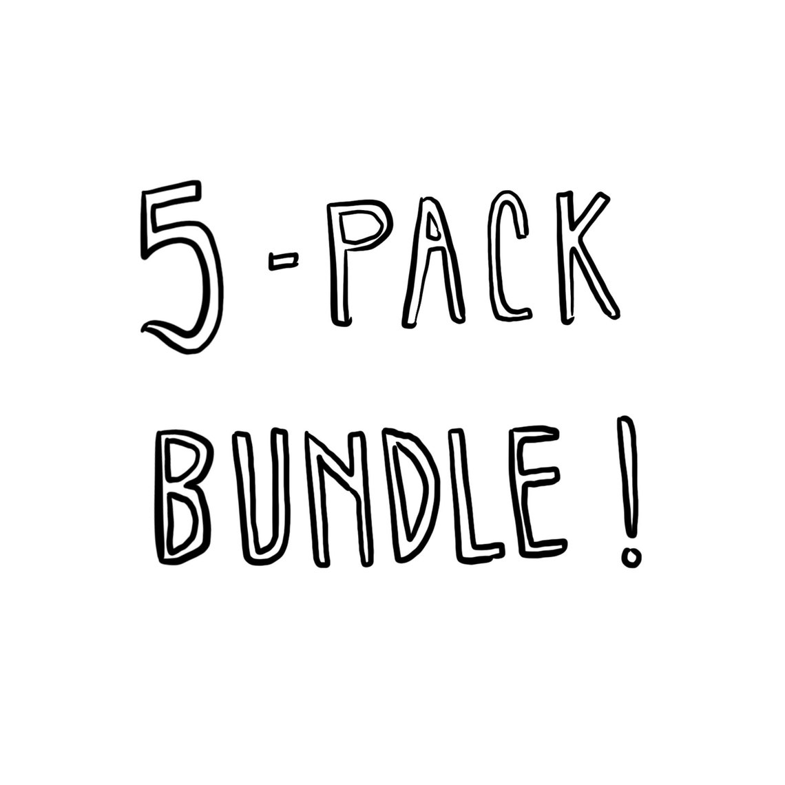 5 Pack Bundle 8x10 Coloring Page Instant Download Owl Llama Cactus ...