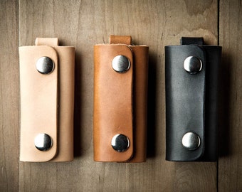 Leather Key Holder - Etsy