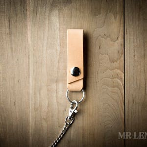 Leather Chain Attachment for Chain Wallets, Leather Chain Strap ...