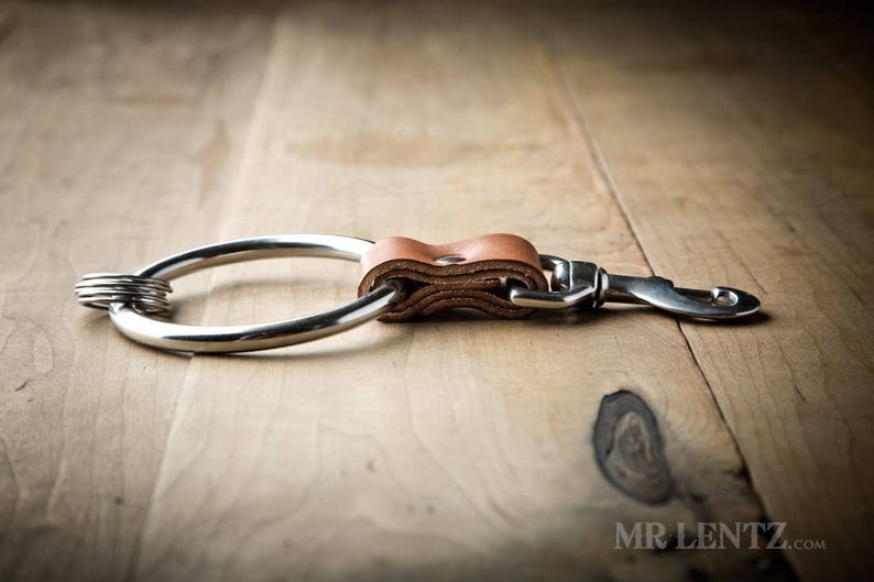 Jailors Key Ring Jailors keychain large leather keychain | Etsy