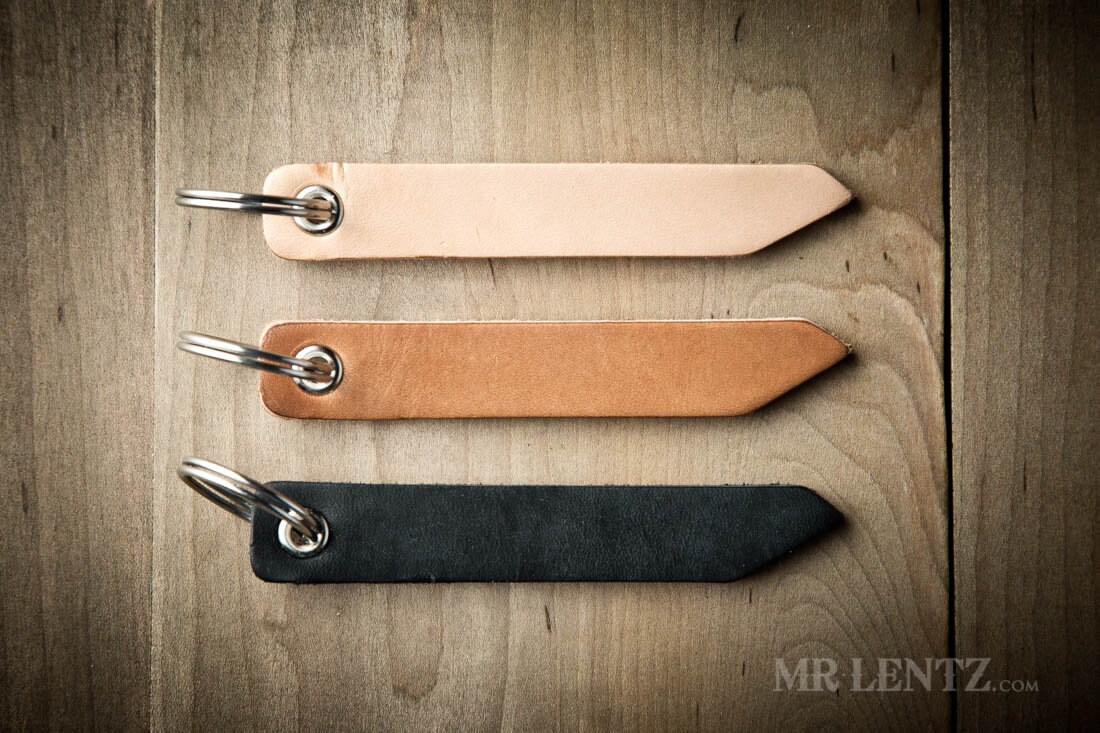 Leather Keychain Tag Key Tag Personalized Key Tag 097 | Etsy