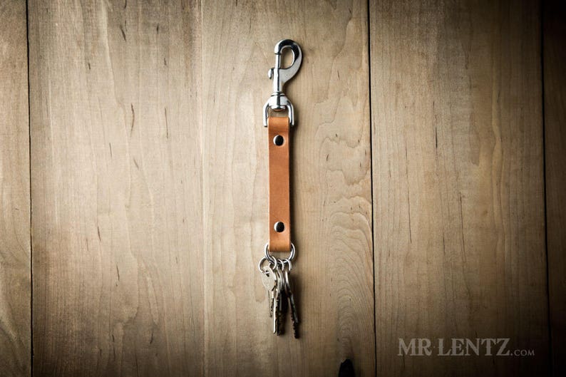 Custom Keychain Personalized Leather Keychain Clip Leather - Etsy