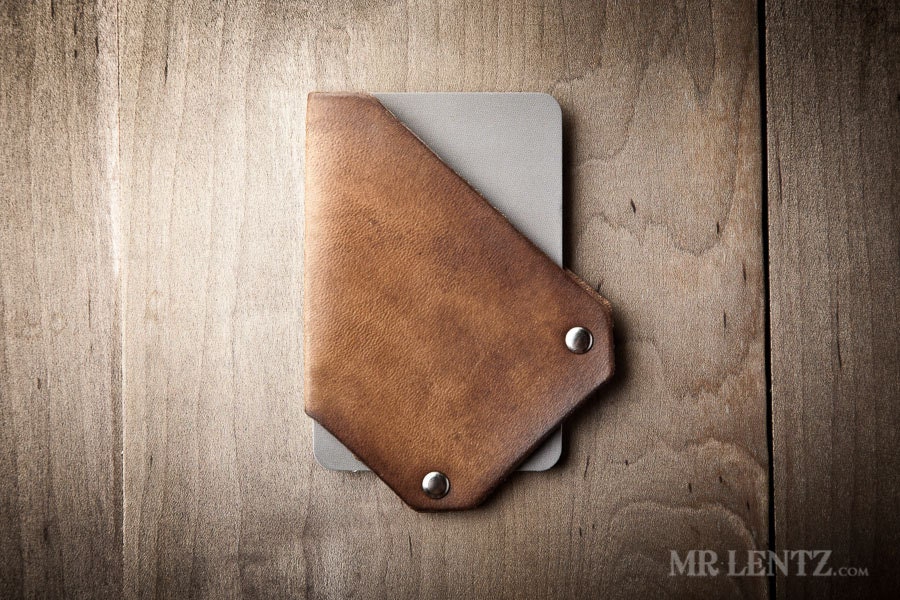 Thin Leather Card Wallet Thin Card Wallet Minimal Card | Etsy