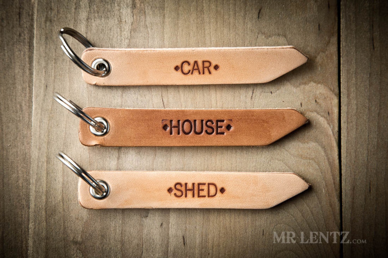 Leather Keychain Tag Key Tag Personalized Key Tag 097 | Etsy