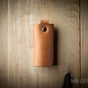 Leather Key Wrap, Key Cover, Leather Keychain, Key Holder, Key Pocket ...