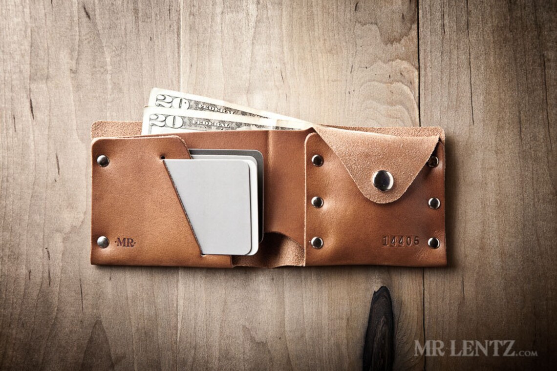 Leather Coin Wallet Coin Wallet Change Wallet Leather | Etsy