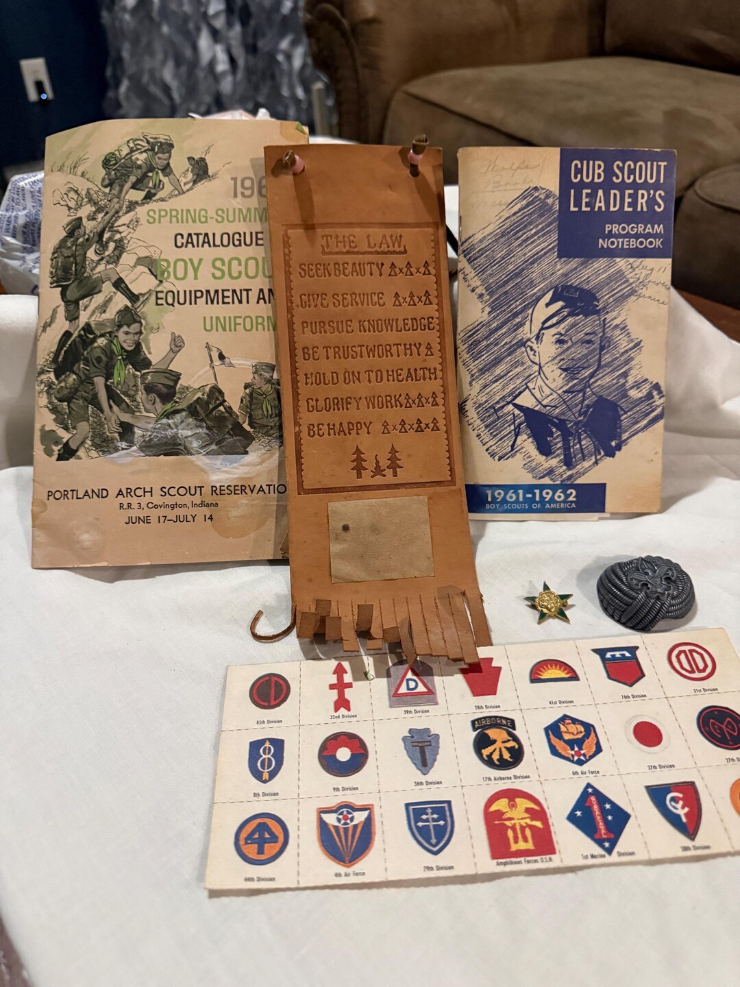 1961-1962 Boy Scout Memorabilia Books, Pin, and Misc - Etsy