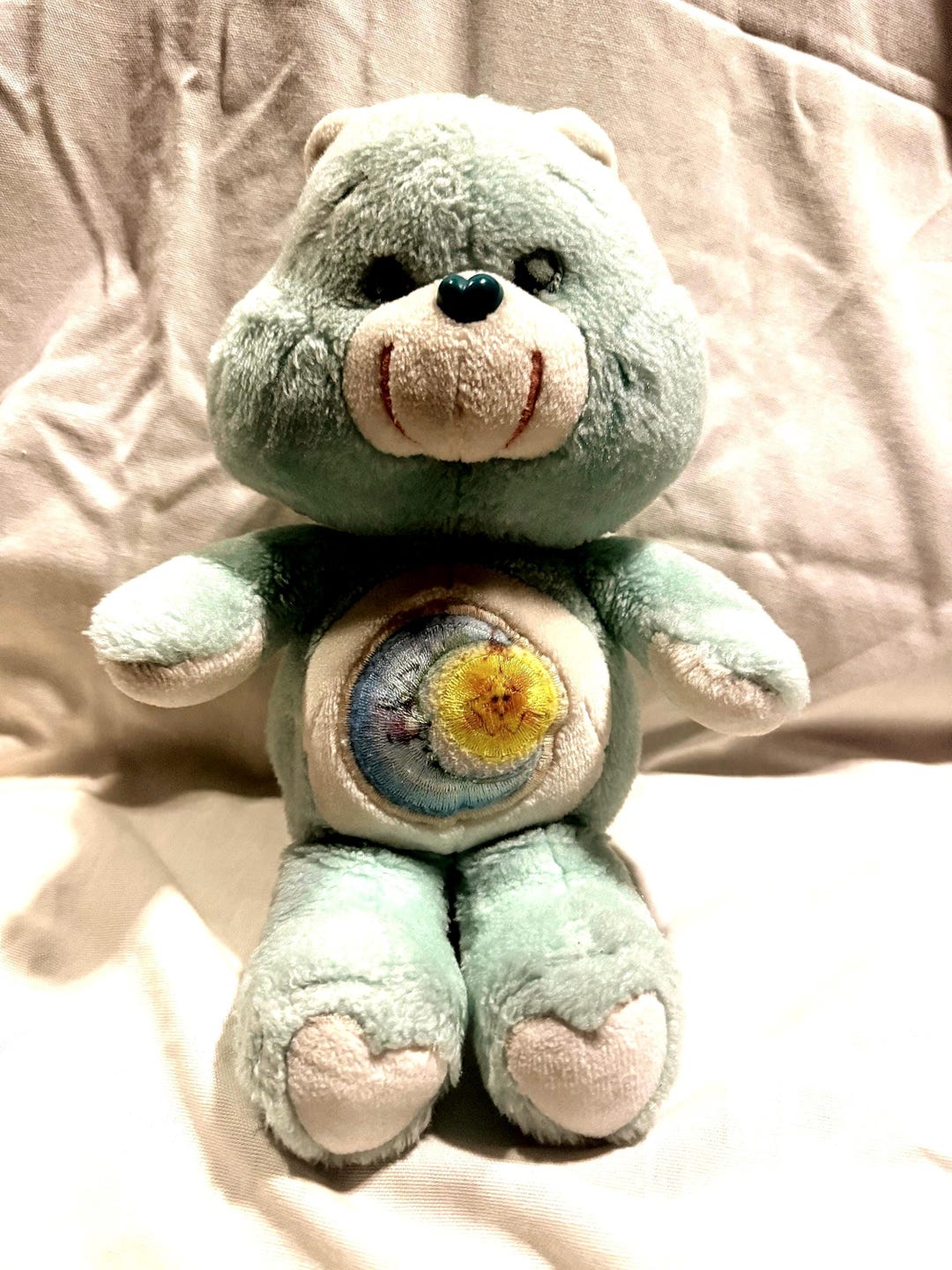 Vintage 1983 Care Bears BEDTIME 12" Plush Stuffed Animal Toy - Etsy