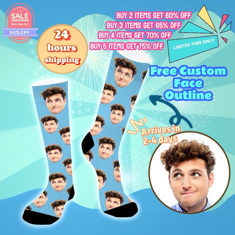 Valentine Socks Funny - Etsy