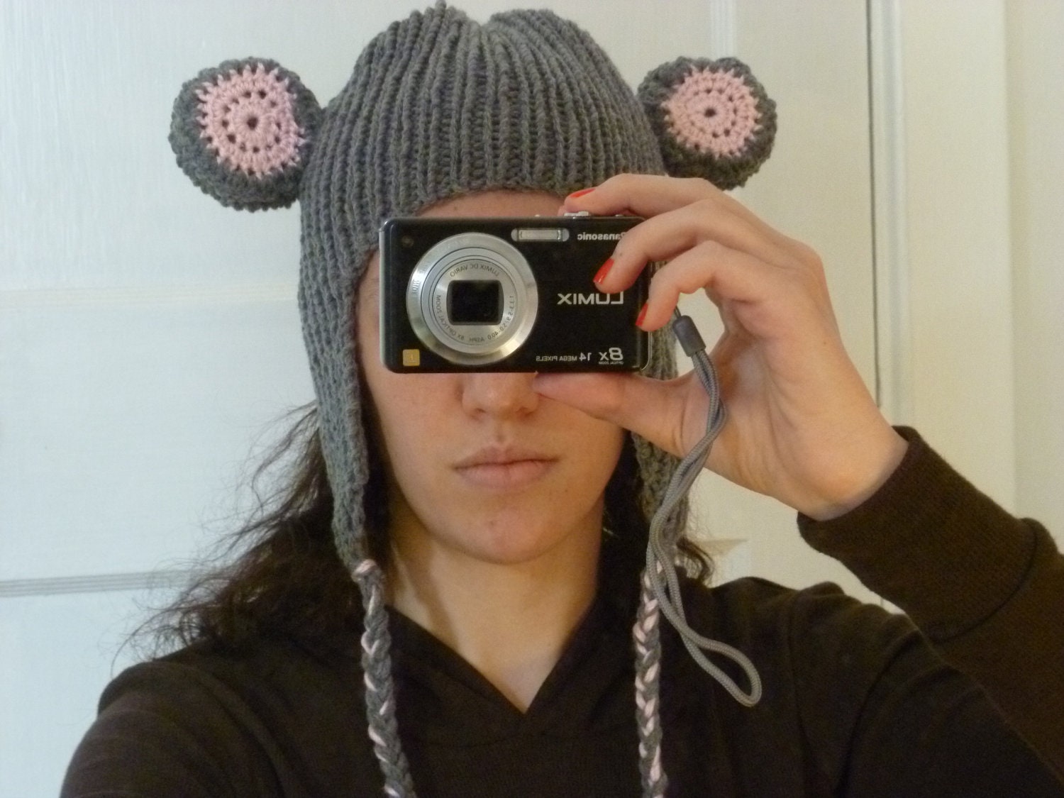Mouse Hat With Ear Flaps - Etsy