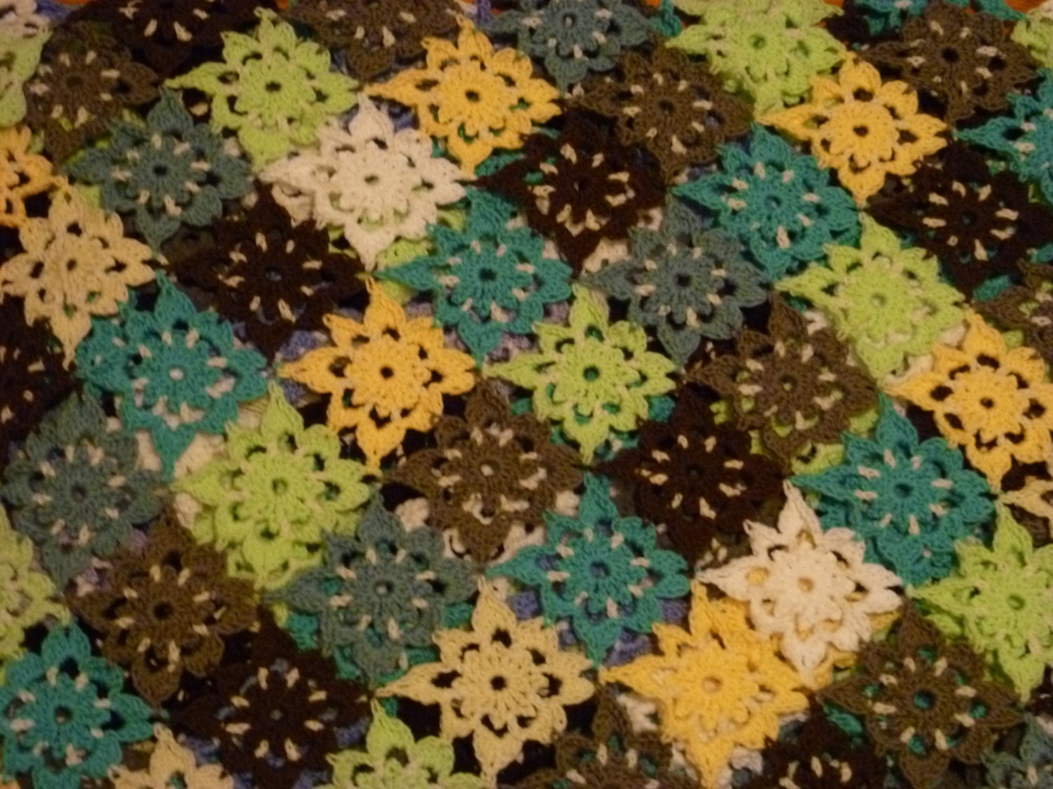 Multi Colored Throw - Etsy