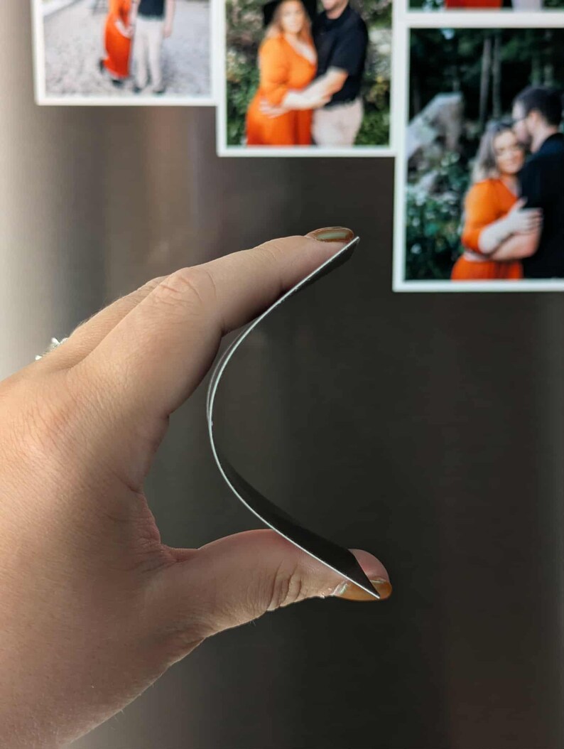 Custom Photo Flexible Magnets: Personalized Fridge Gift - Etsy