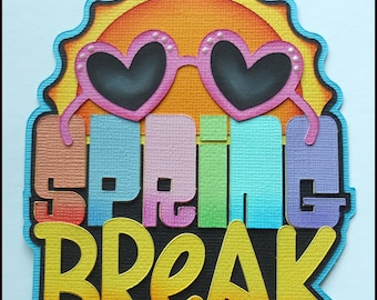 Girls Trip Title Premade Paper Piecing by Babs - Etsy