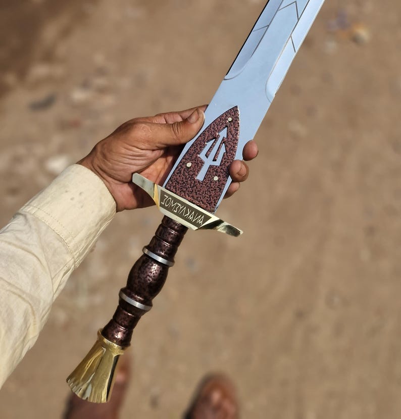 Percy Jackson Riptide Sword, High-carbon Steel Replica - Etsy