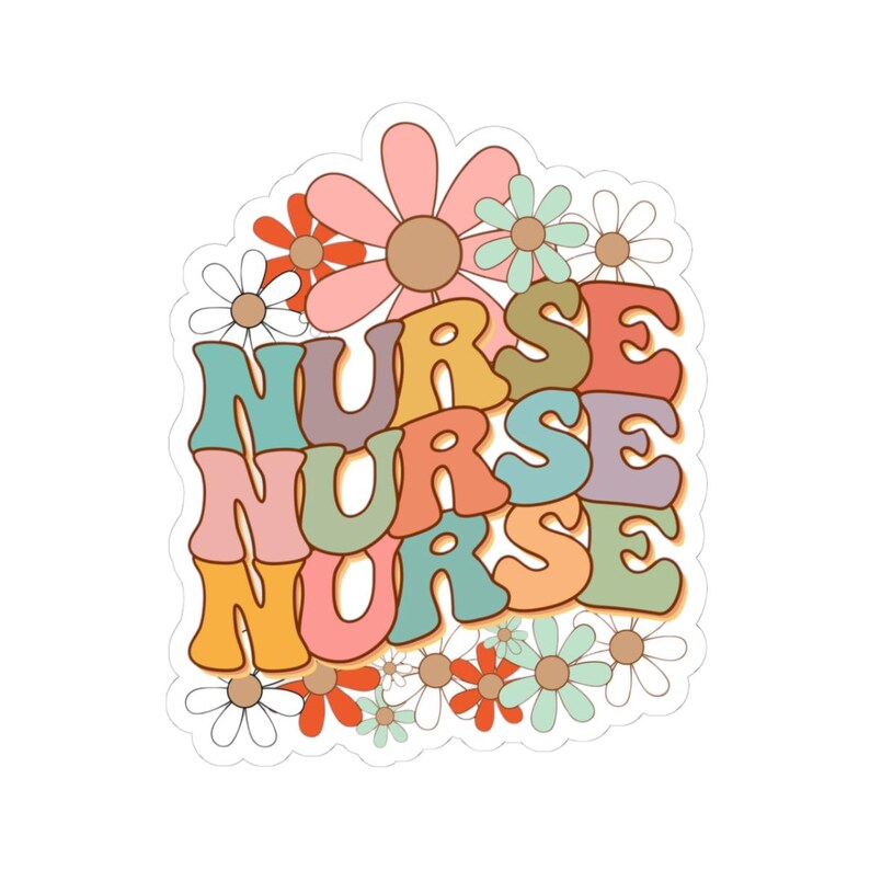 Nurse Sticker |gift | Medical Aesthetic Sticker | Healthcare Worker ...