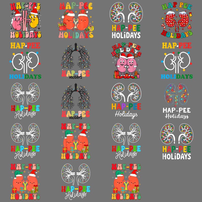 Hap Pee Holidays PNG – Funny Pee Joke Christmas Holiday Humor Clipart ...