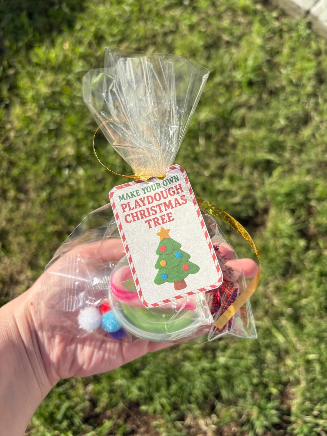 Make Your Own Playdough Christmas Tree | Christmas Craft - Etsy