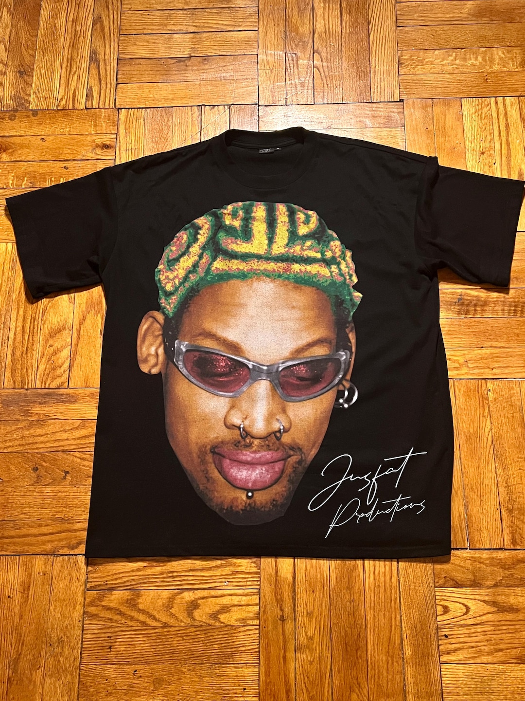 Dennis Rodman Big Face Tee - Etsy