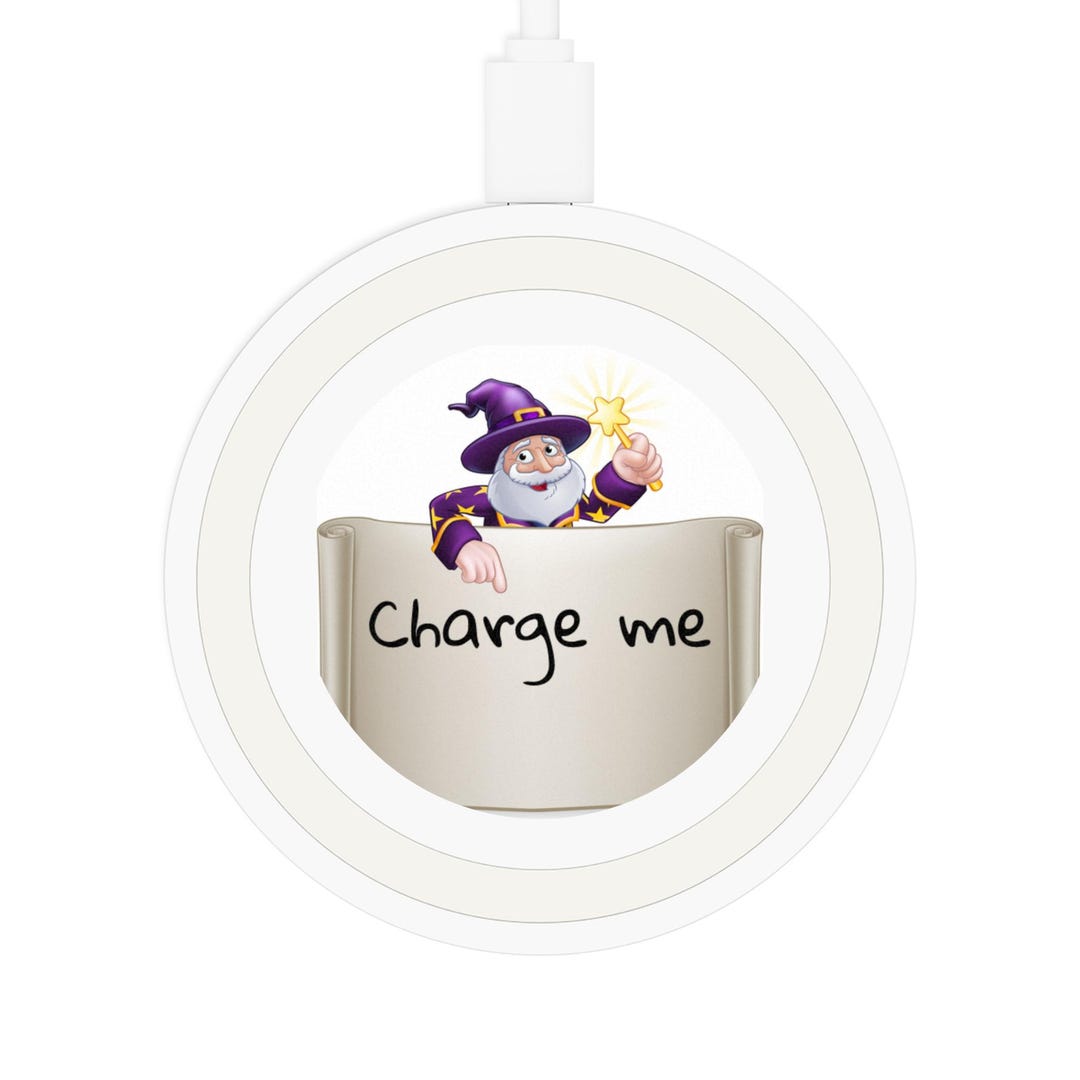 Magic Wizard Wireless Charging Pad, Fun Charge Station, Unique Charging ...