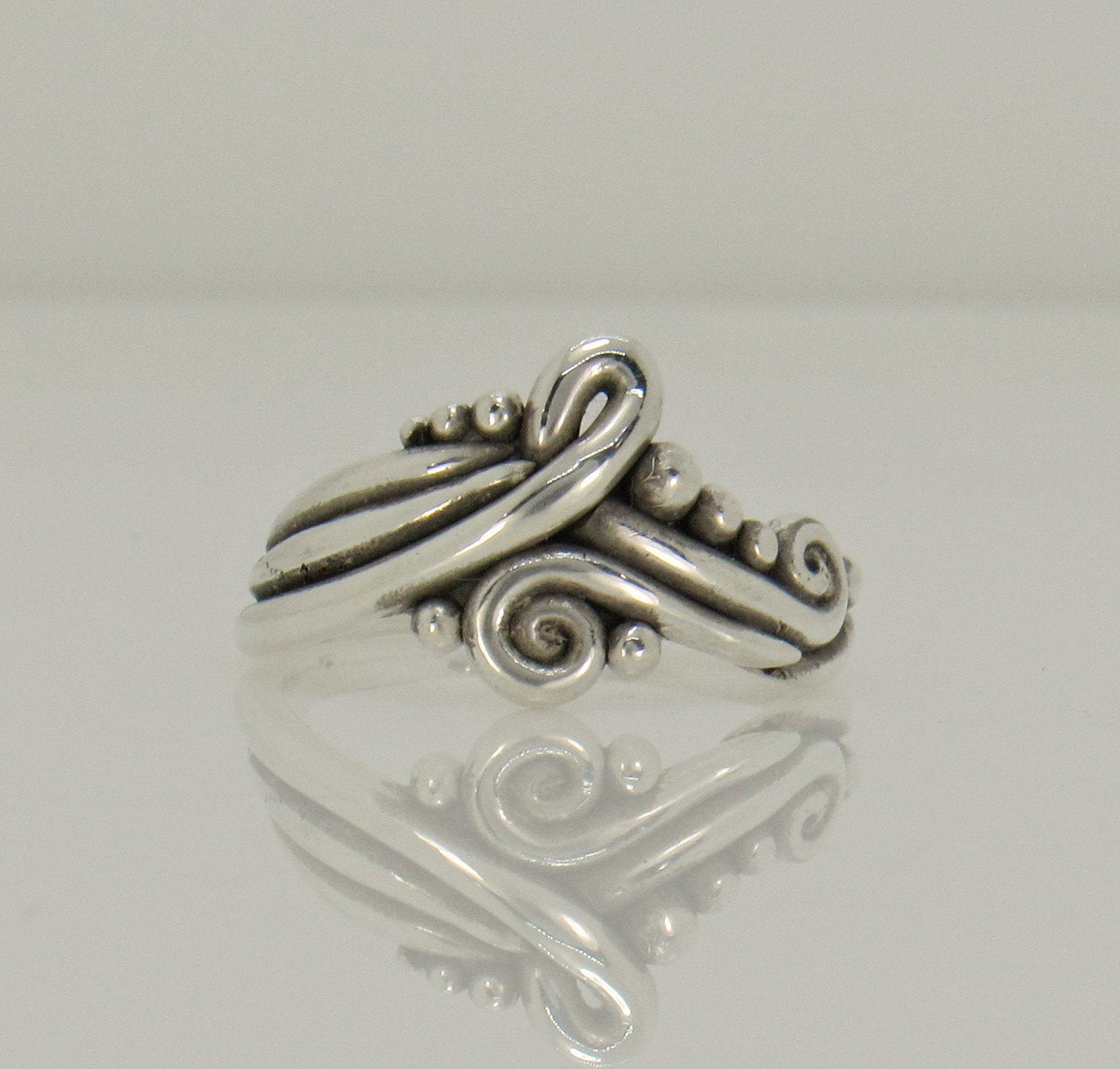 Sterling Silver Handmade One of a Kind Artisan Ring Made in - Etsy