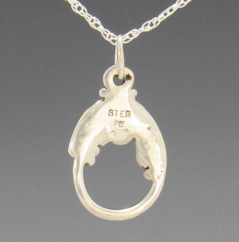 Sterling Silver Letter "o" Pendant or Charm, Handmade One of a Kind ...