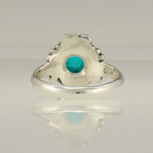 Sterling Silver Ring With 6 Mm Faceted Quartz Doublet, Size 8, Handmade ...