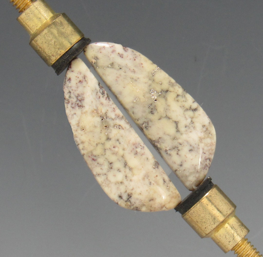 Pair of Loose Chalcosiderite Freeform Cabochons for Jewelry Making or ...