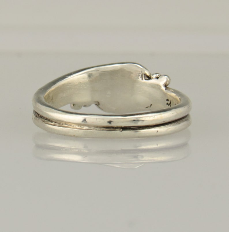 Sterling Silver Swirl Band Handmade One of a Kind Artisan | Etsy