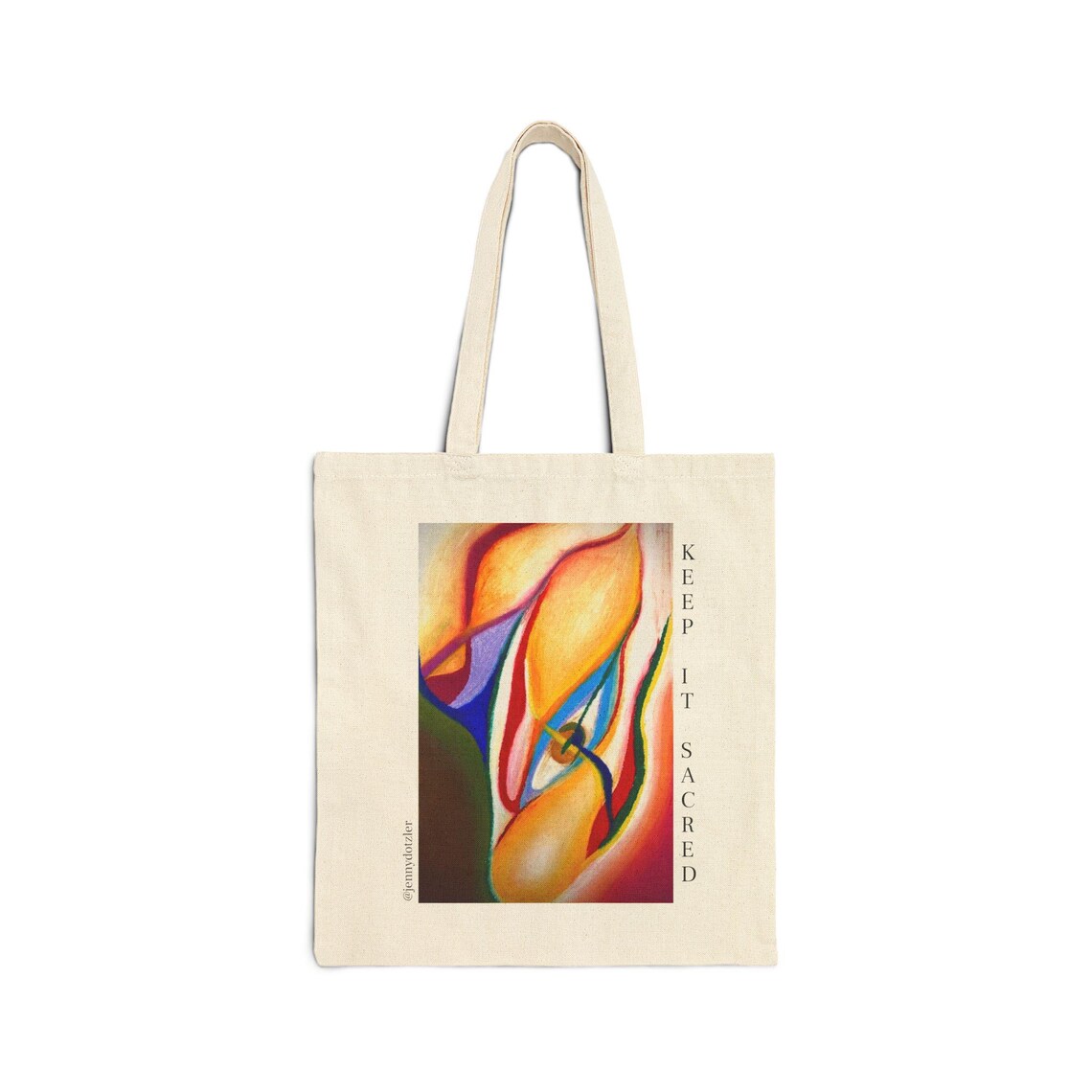 Cotton Canvas Tote Bag - Etsy