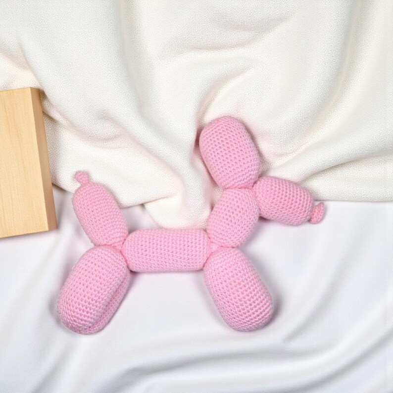 Balloon Dog Crochet Pattern PDF - Cute Soft Puppy Amigurumi - DIY Toy ...