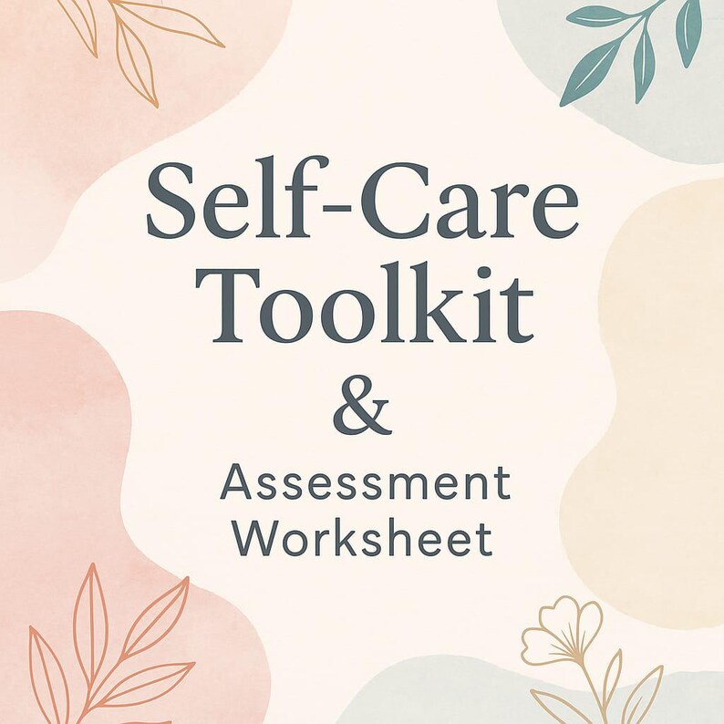 The Ultimate Self-care Toolkit | Printable Wellness Planner ...