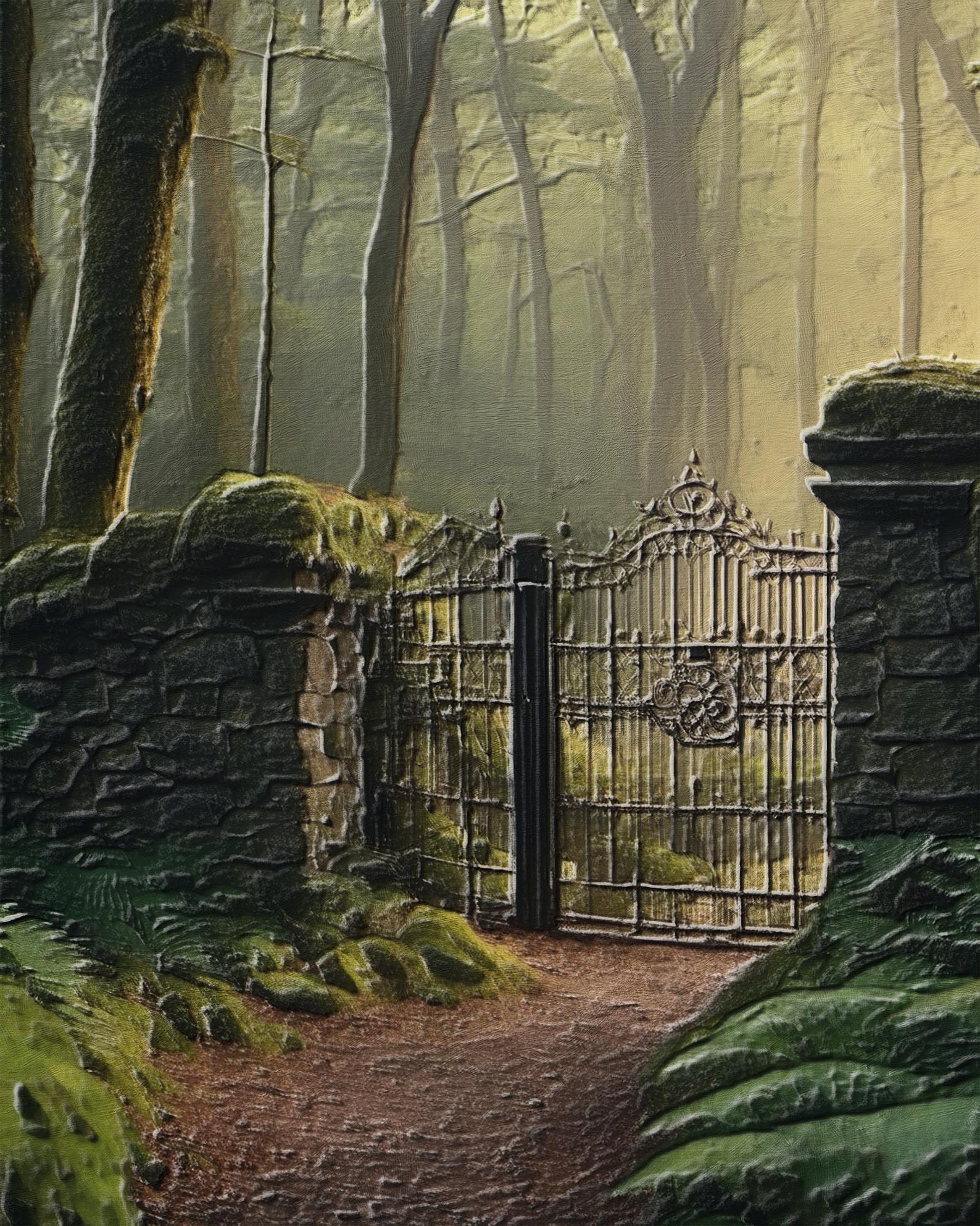 Forest Gate Series 3, Printable Wall Art, Serenity & Nature's Wisdom in ...