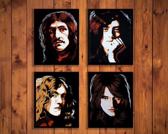 Led Zeppelin Pop Art