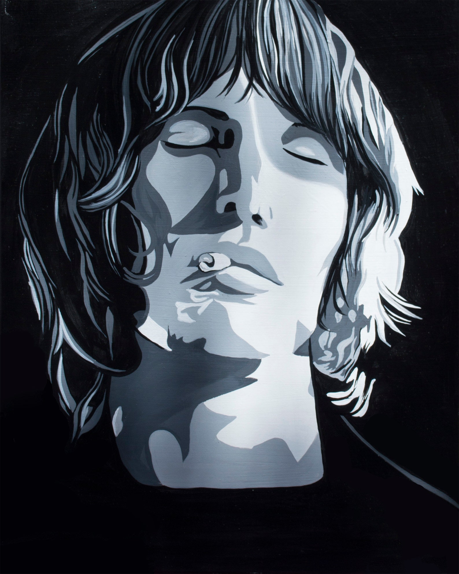 Roger Waters of Pink Floyd Pop Portrait Art Print Poster of - Etsy