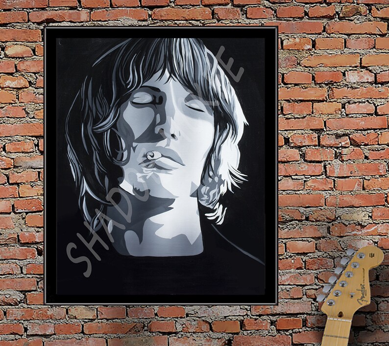 Roger Waters of Pink Floyd Pop Portrait Art Print Poster of | Etsy