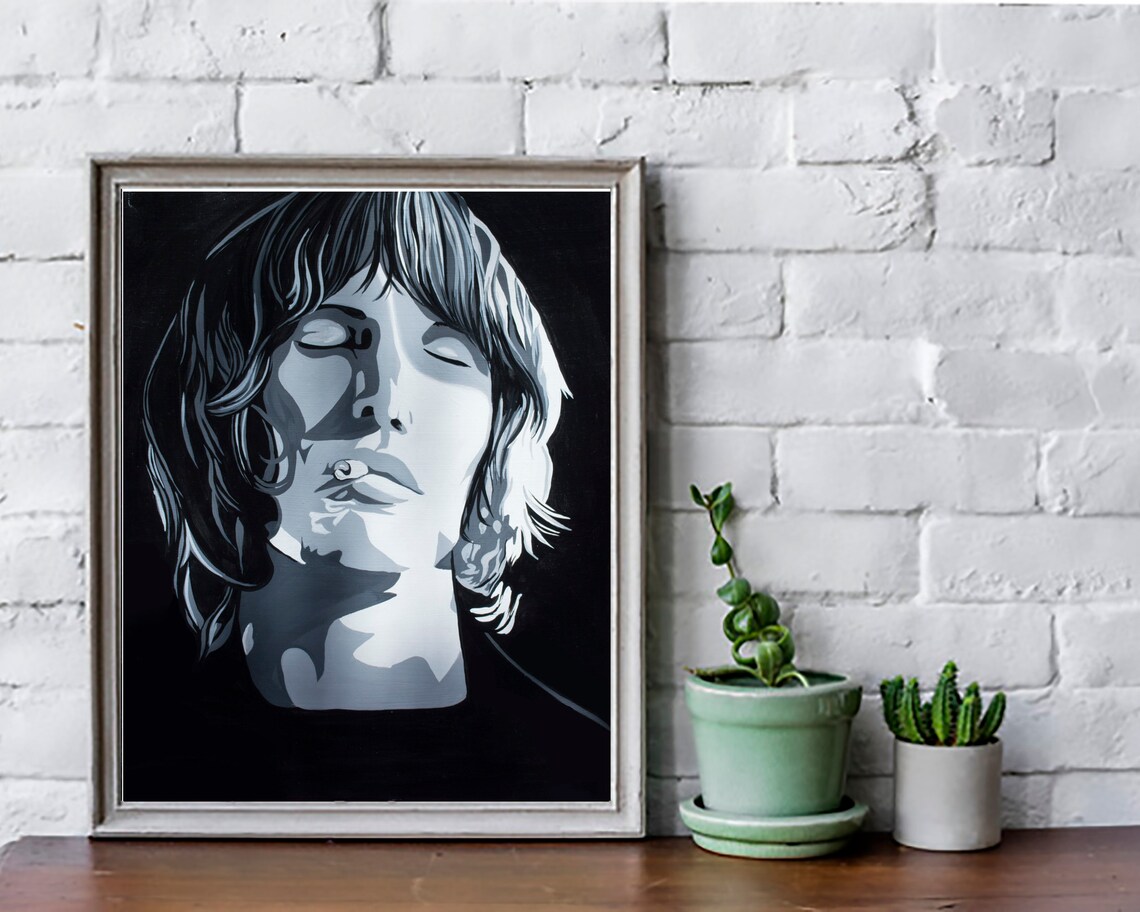 Roger Waters of Pink Floyd Pop Portrait Art Print Poster of - Etsy