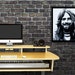 Richard Wright of Pink Floyd Pop Portrait Art Print Poster of Painting ...